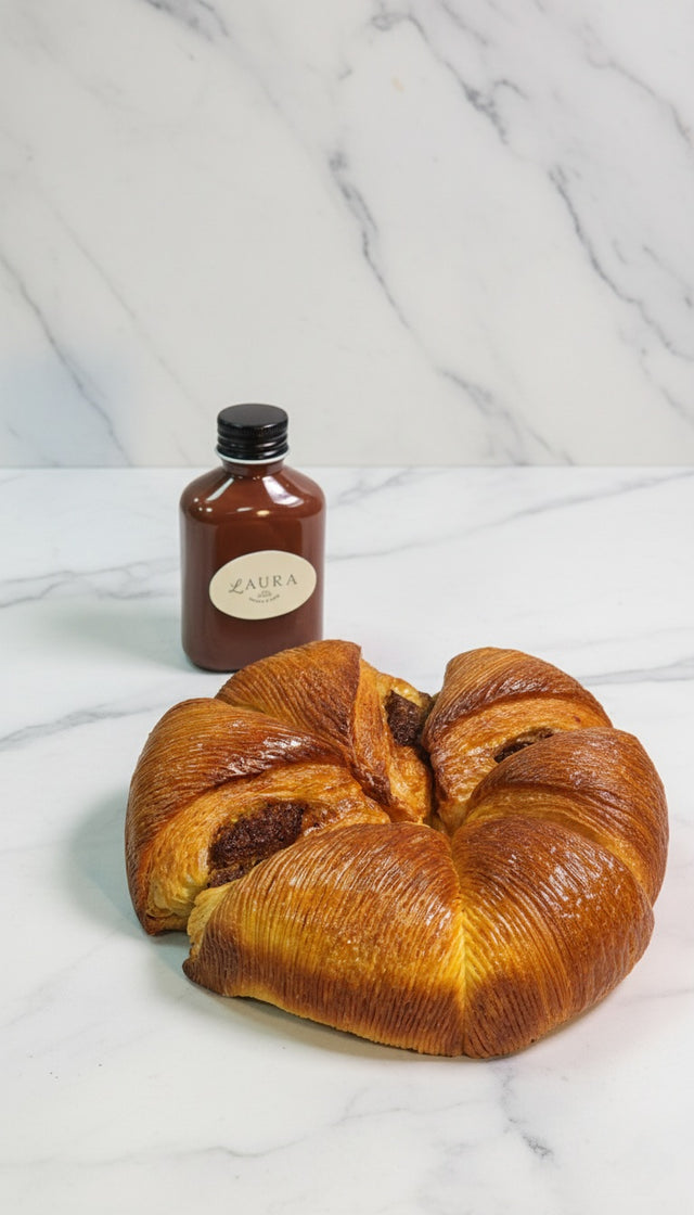 Chocolate Pain Swiss with Sauce – French House Restaurant L.L.C.SP
