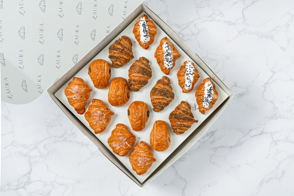 Mini Mix Croissant Collection 1 - 16-Piece | Bite-sized Delight – Laura ...