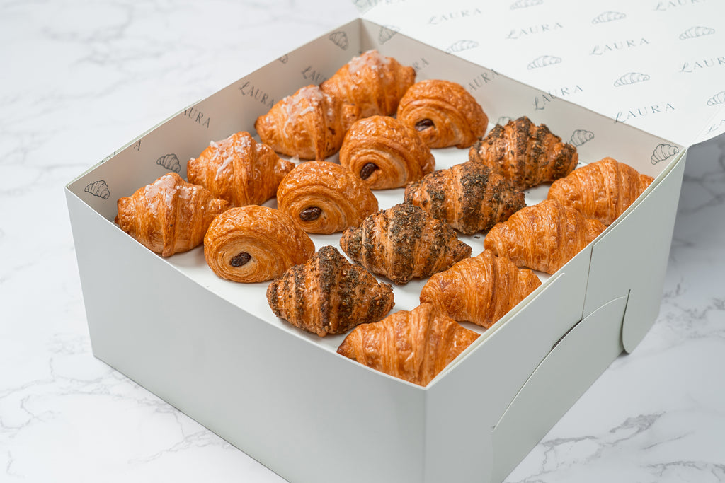 Mini Mix Croissant Collection 2 - 16-Piece | Bite-sized Delight ...